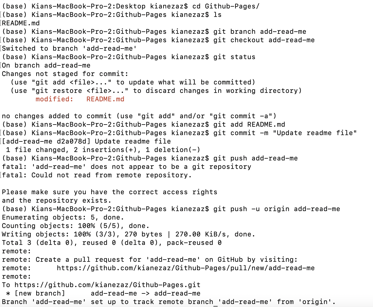 Kian Ezaz | Github-Pages